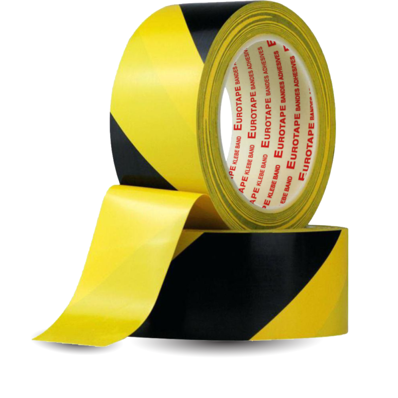 Cinta Delimitar Areas PVC 2 colores – EUROTAPE
